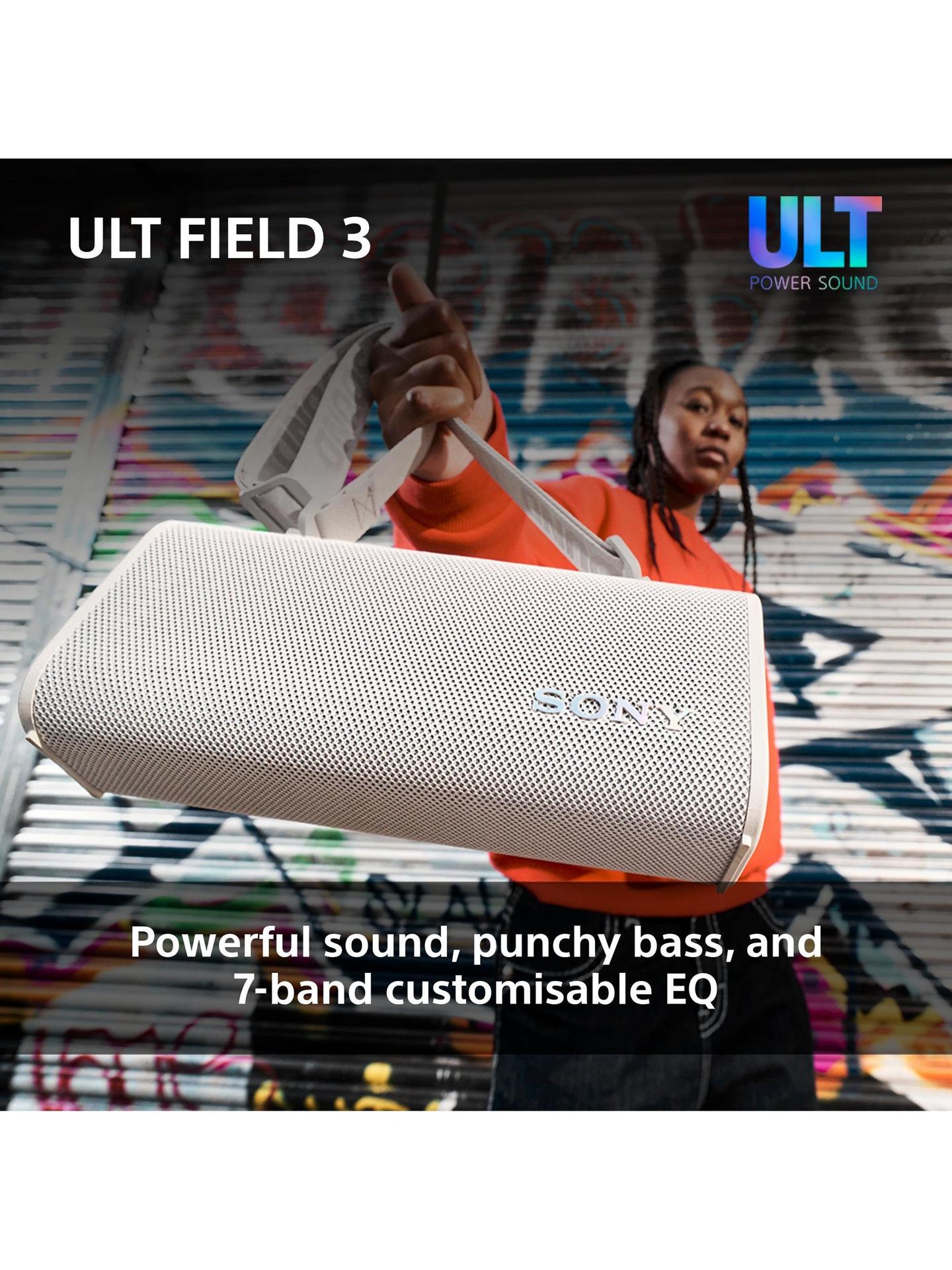 Sony SRS-ULT30 ULT Field 3 Waterproof Bluetooth Portable Speaker with ...