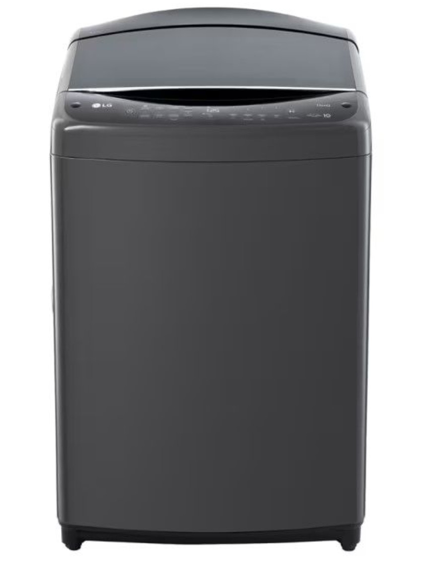 LG 19Kg Top Load washing Machine, Platinum Black, AIDD, Steam, Auto Tub ...