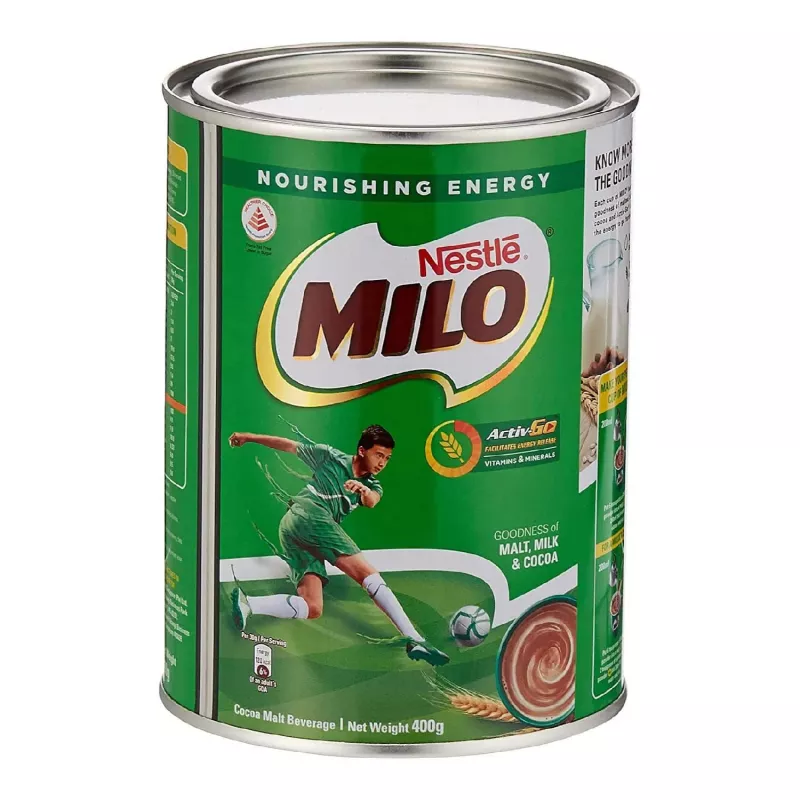 Nestle Milo Chocolate Malt Drink Powder, Active-Go Chocolate, Low GI ...