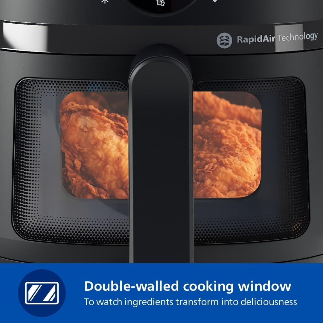Philips Air Fryer 2000 Series 6.2L - 1700W Power, Cooking window ...